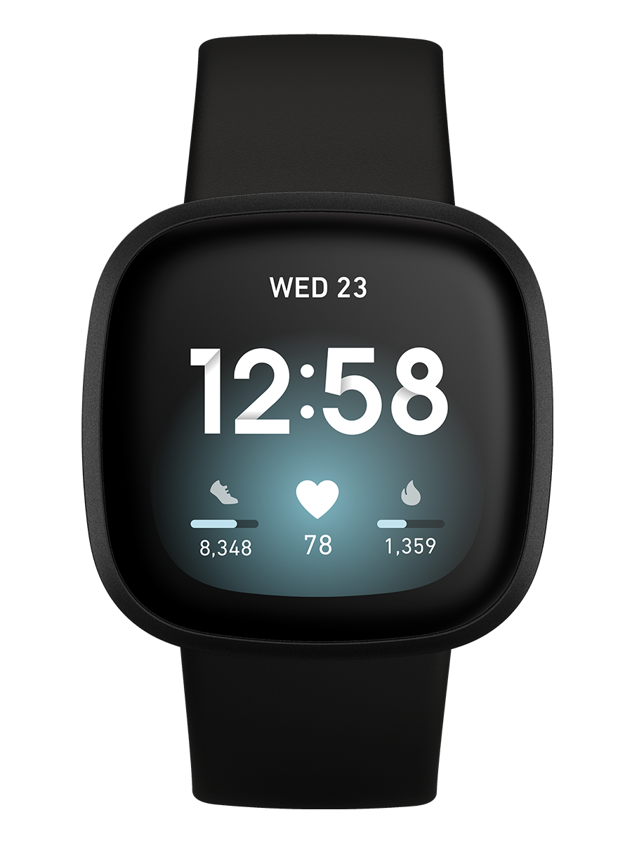 Buy the Fitbit Versa 3 Smartwatch with GPS - Telstra