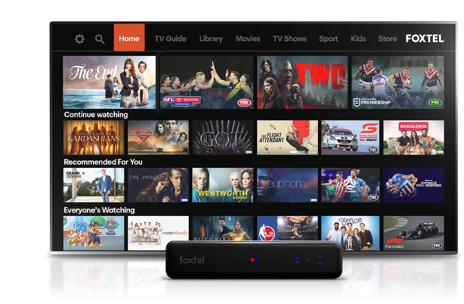 Foxtel Packages & Plans from Telstra