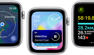 Buy the Apple Watch SE 44mm Midnight with Midnight Sport Band M/L - Telstra