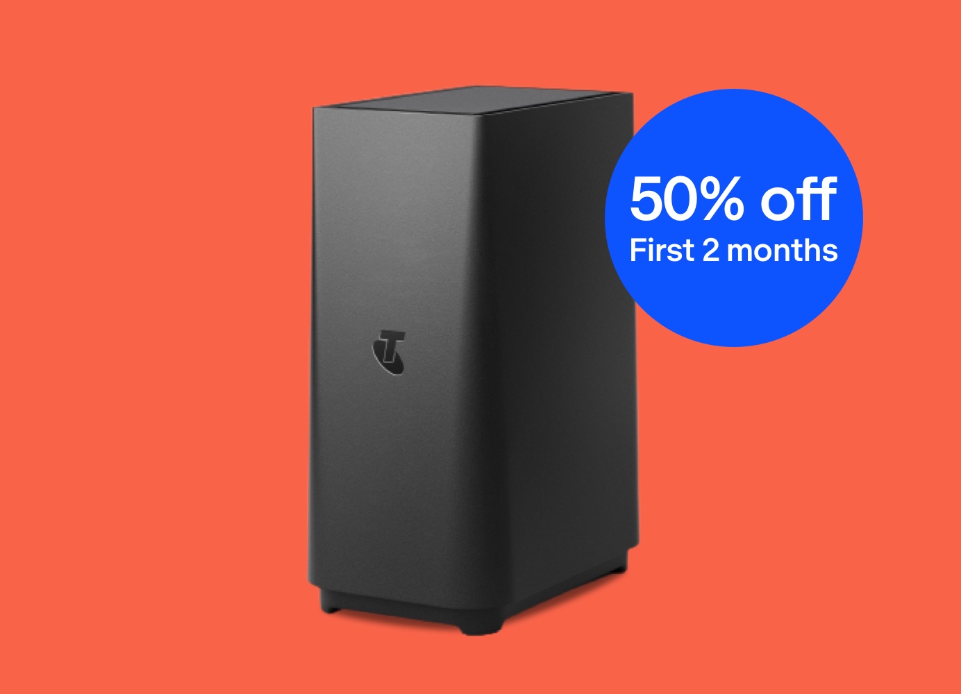 Half price. Hardworking. Meet our Business Internet from Telstra