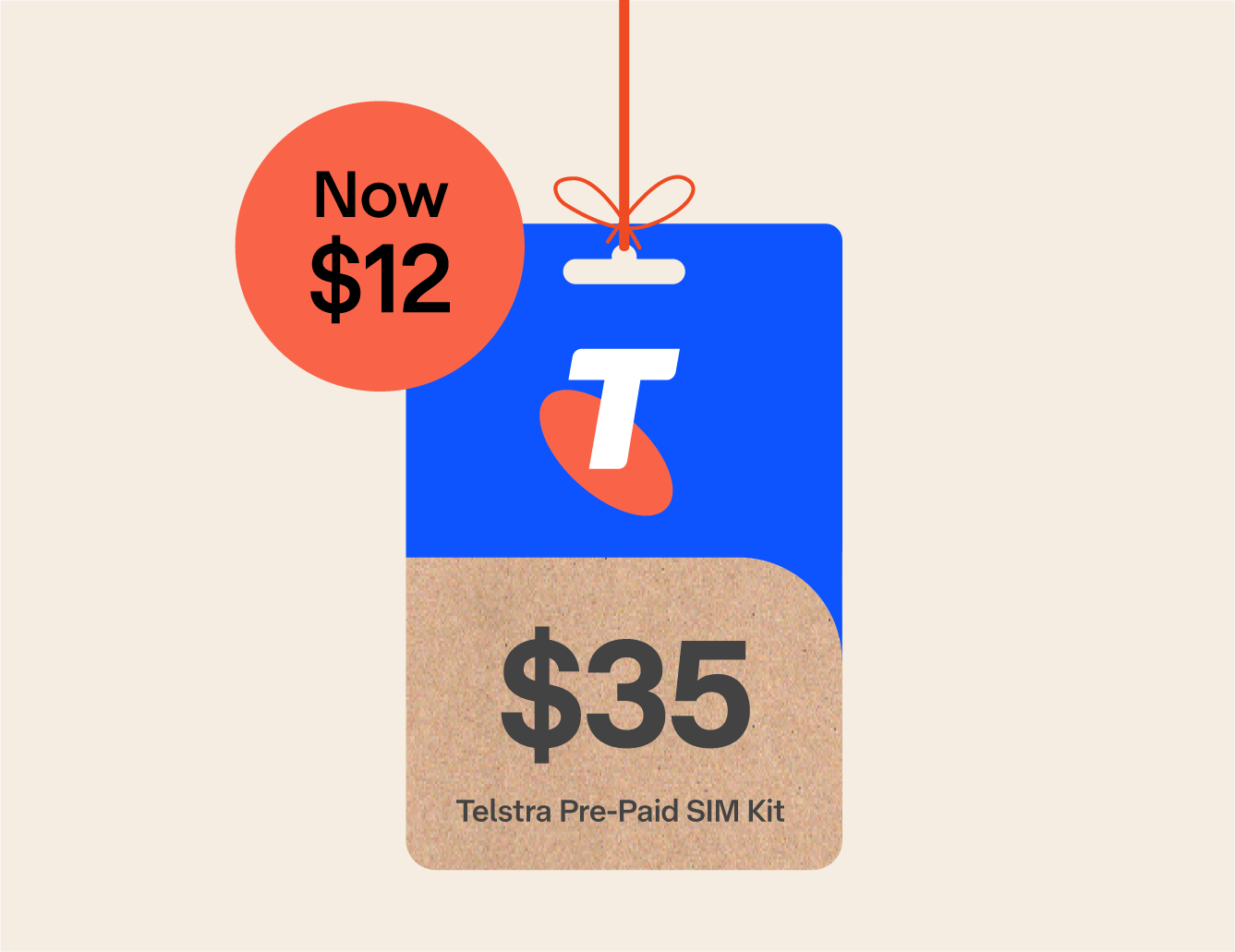 Save up to $30 on the Pre-Paid SIM Cards & Plans from Telstra