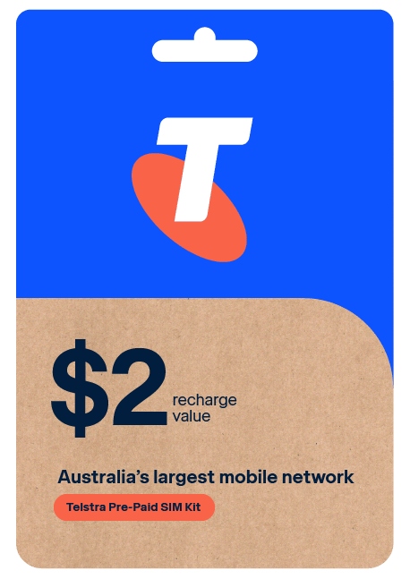 $2 Pre-Paid SIM Card from Telstra