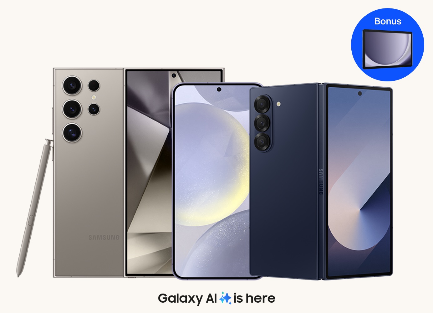 Samsung Galaxy phones from Telstra