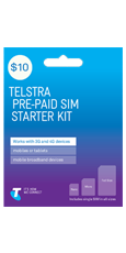 Pre-Paid SIM Cards from Telstra