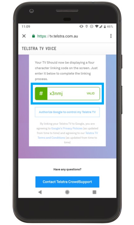 How do I use my Google Home/Google Home Mini with my Telstra TV®? - Support